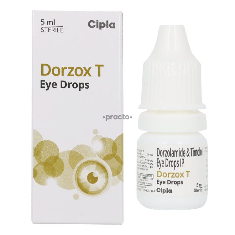 Dorzox T(5ml) Eye Drop : View, Uses, Side Effects, Price